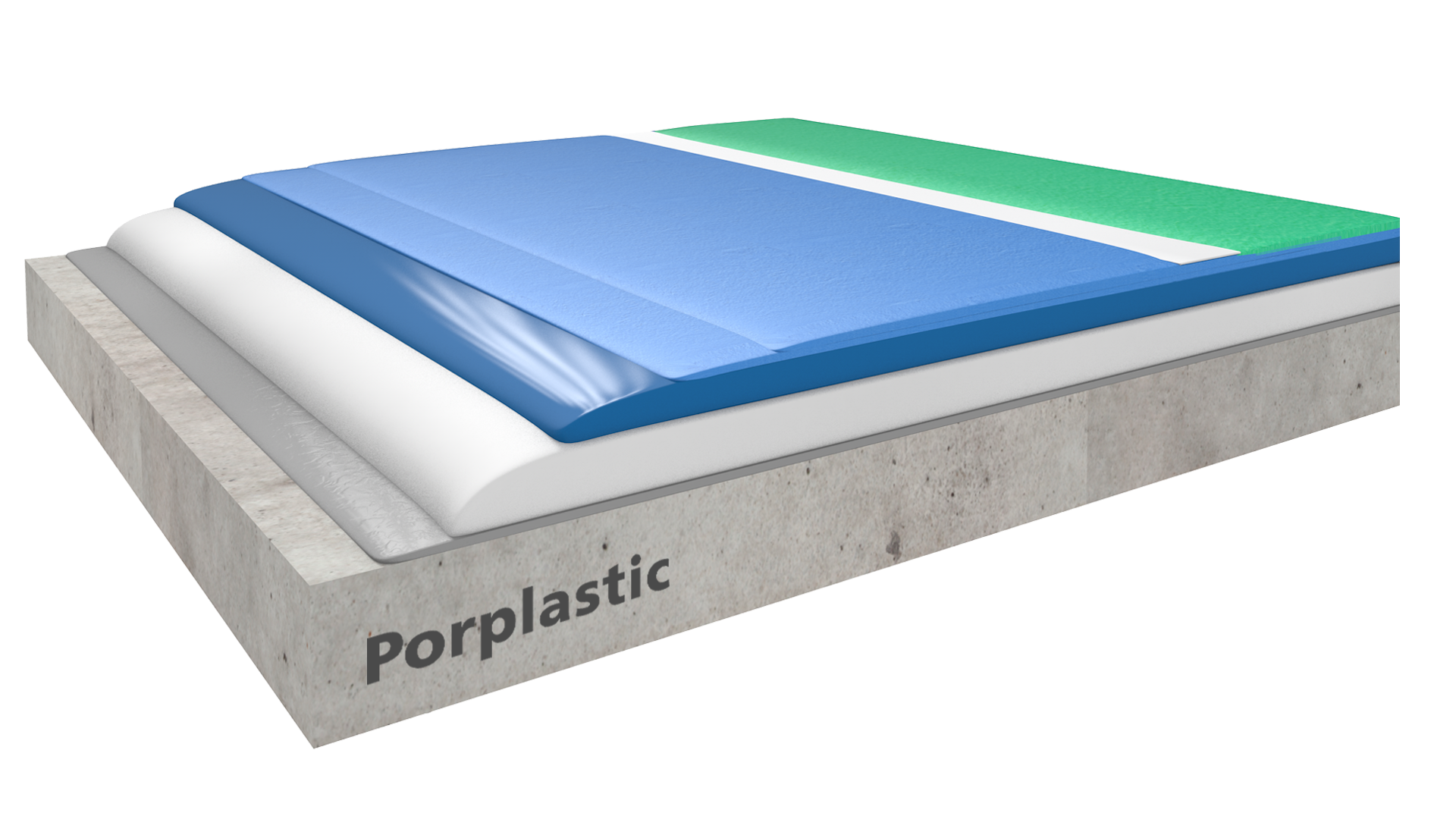 PORPLASTIC TENNIS comfort pro | Hardcourt - Viacor